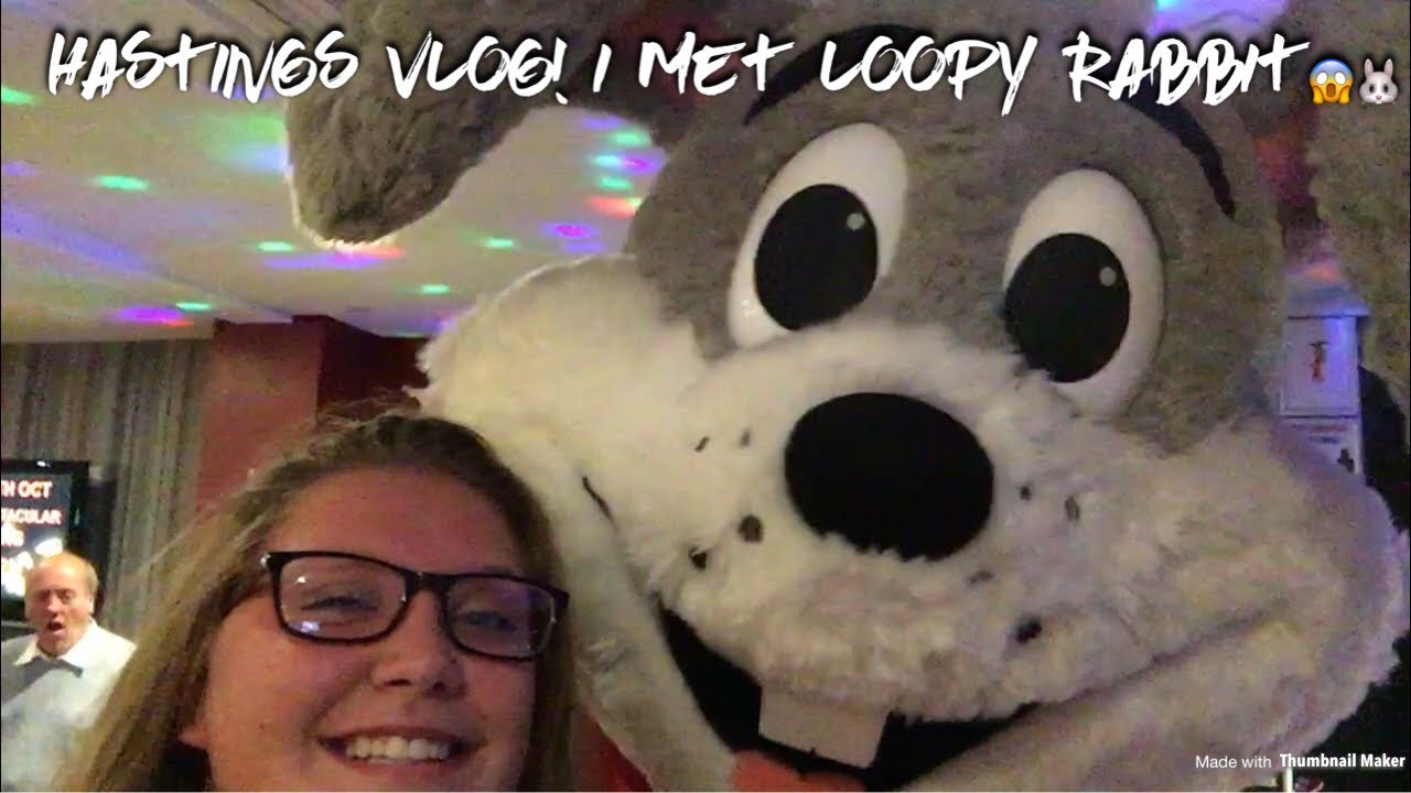 Hastings Vlogs! I met Loopy Rabbit😱🐰 - YouTube