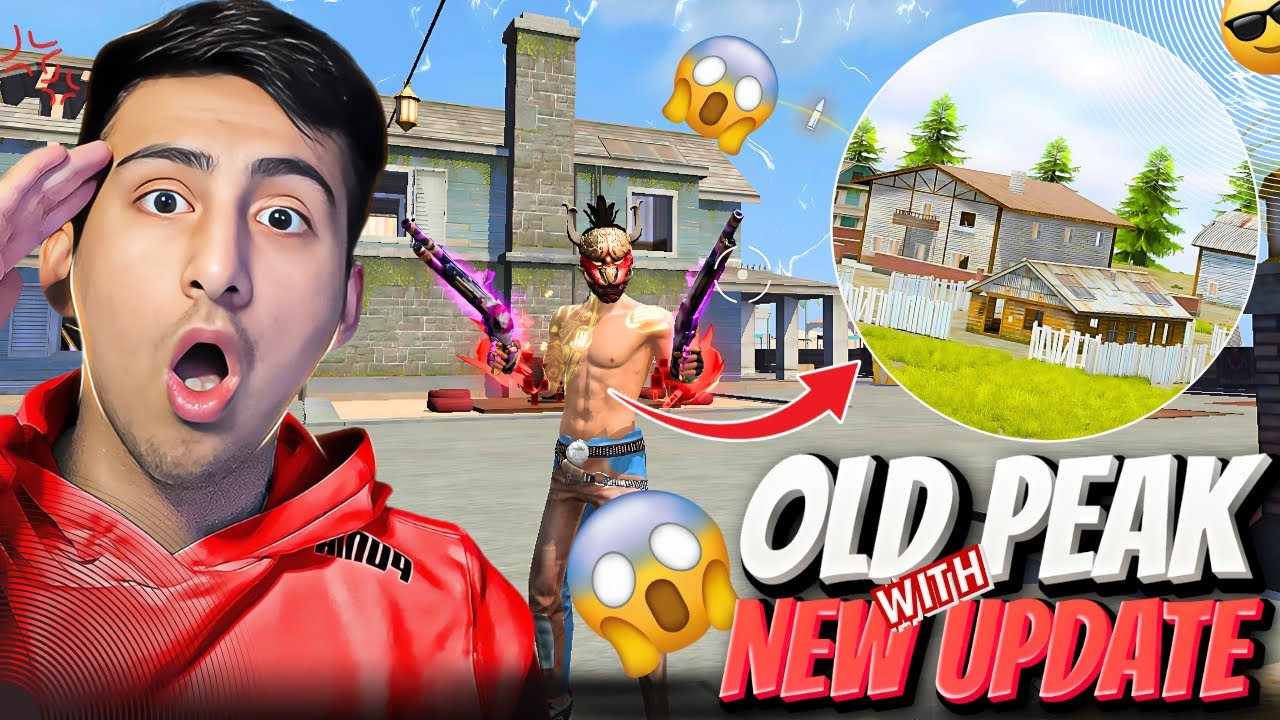 Old Peak With New Update😱😍4 Vs 4 In Old Peak🤣[A_s Gaming] - Free Fire India - YouTube