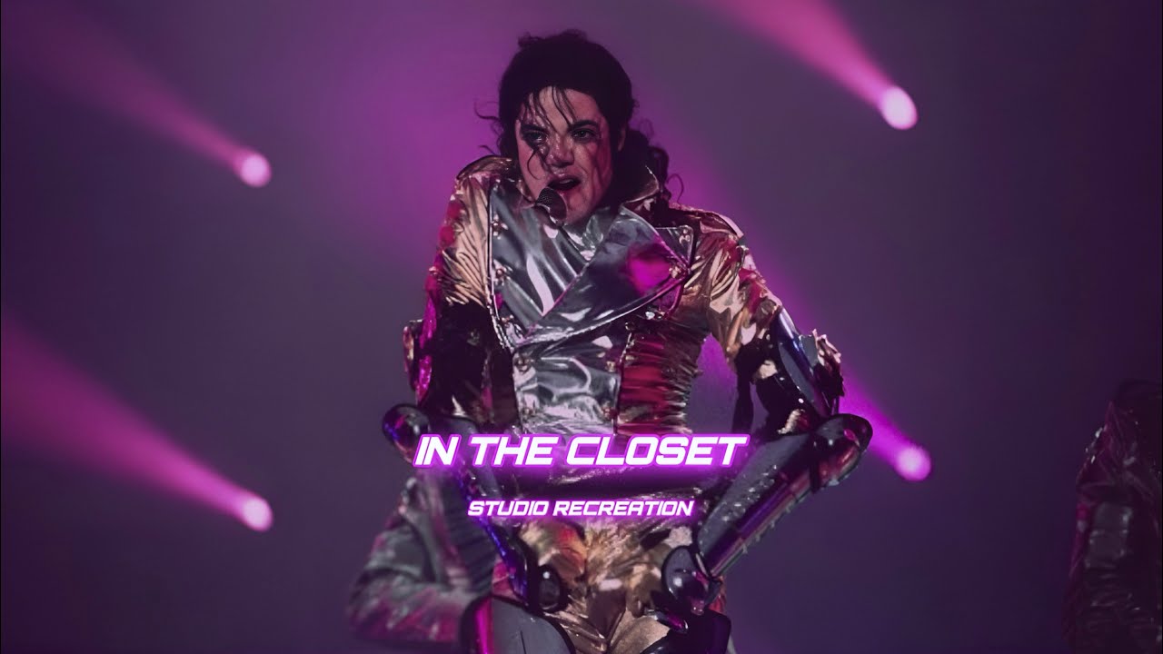 Michael Jackson - in the closet 1997 HISTORY TOUR (Studio Recreation ...