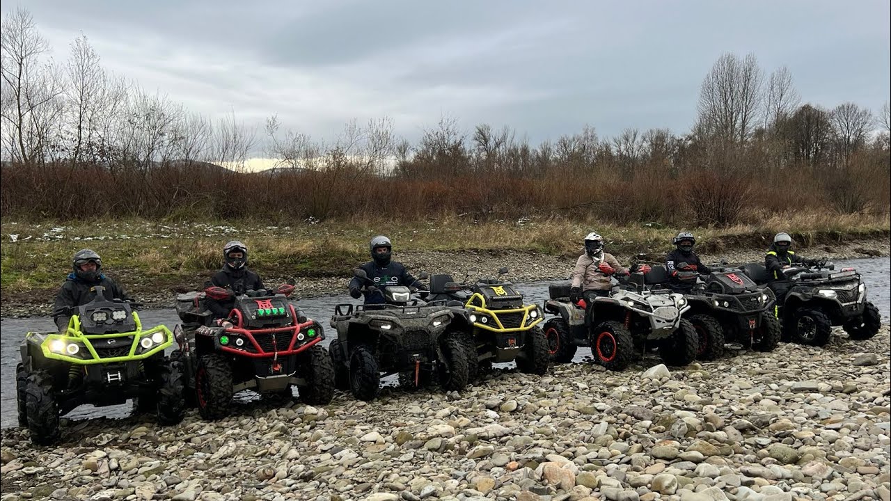Odes Can-Am Polaris CF-Moto Trip Quad Poland - YouTube