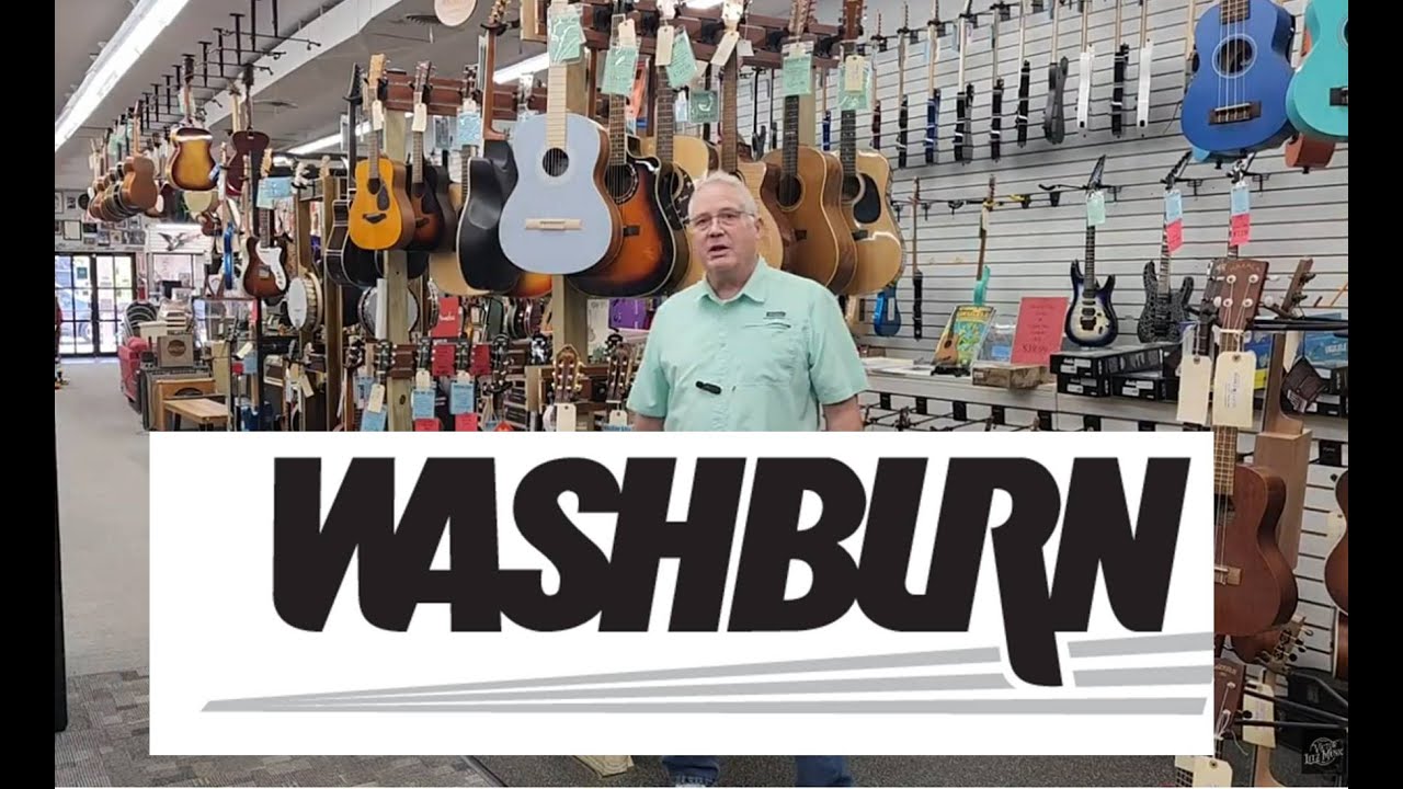 Washburn Classical Cutaway Acoustic-Electric Guitar –by Victor Litz ...