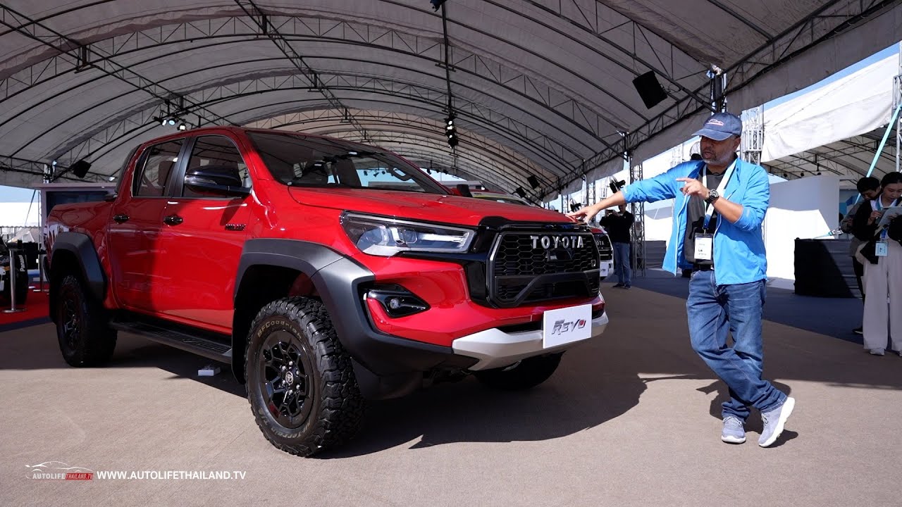 Raptorปีหน้าเจอกัน!!ชม Toyota Hilux Revo GR Sport แรงสุดเท่าที่เคยผลิต ...