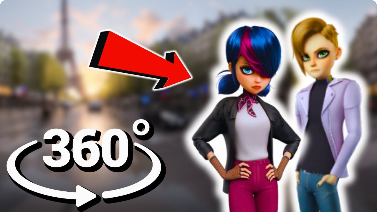 The evil doubles of Marinette and Adrien appear in Paris 🐞 Can you find ...