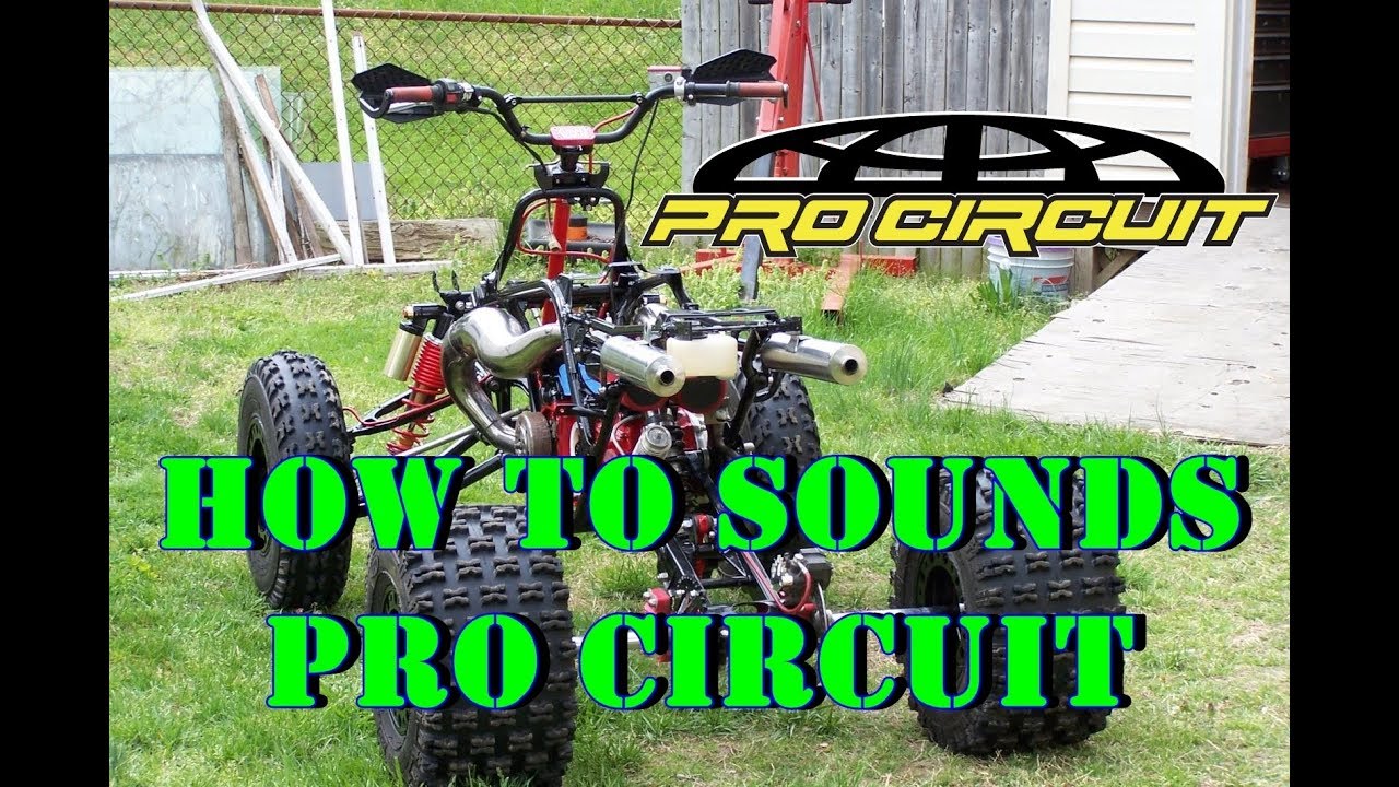 Yamaha Banshee 350 PRO CIRCUIT Sounds - Compilation - YouTube