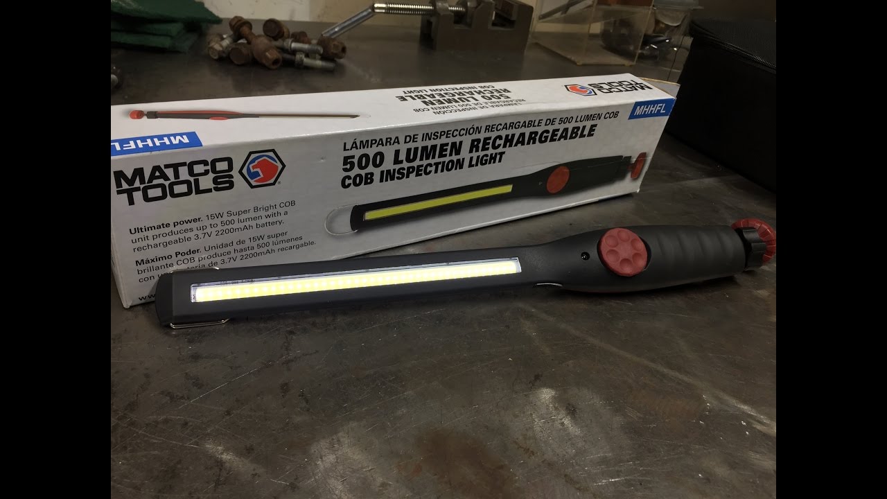 500 Lumen Matco Flood Light Unboxing and Review - YouTube