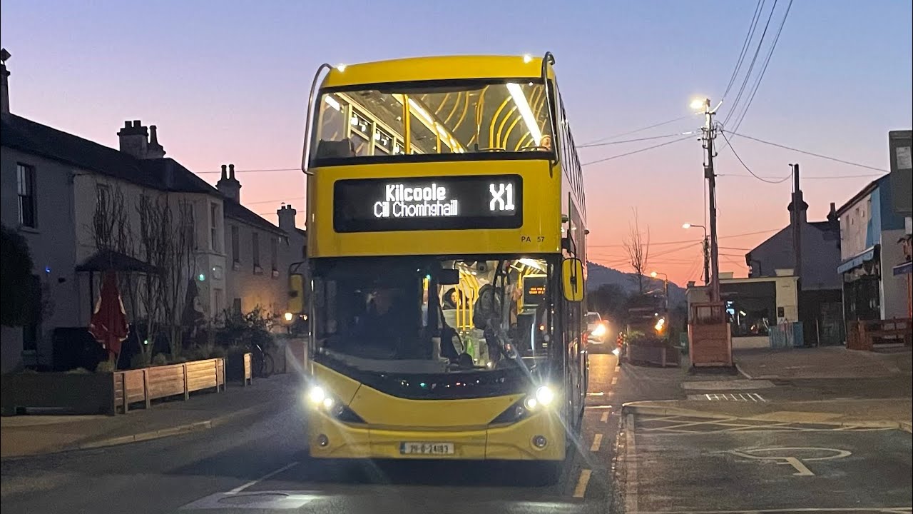 PA57 | X1 to killcoole | Enviro 400ER | Dublin bus - YouTube
