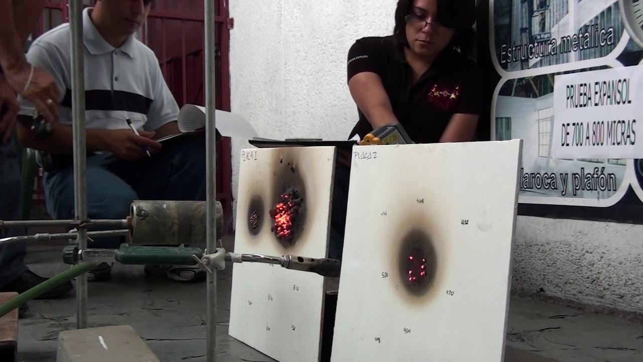 Flam Out, Expantop, Barrera contra fuego Intumescente, Protección hasta ...