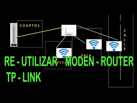 Como volver a utilizar modem router TP-LINK viejo obsoleto como ...