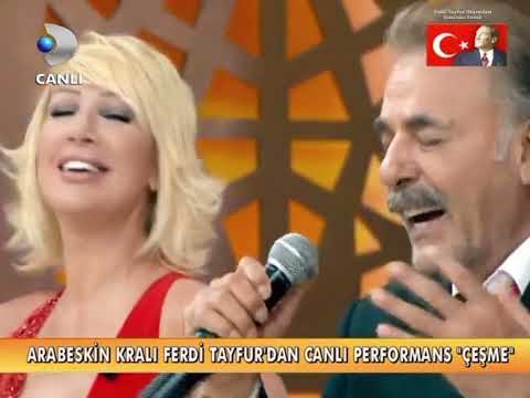 ferdi Tayfur çeşme canlı performansı müzik ve ses restorasyonu yapılmıştır