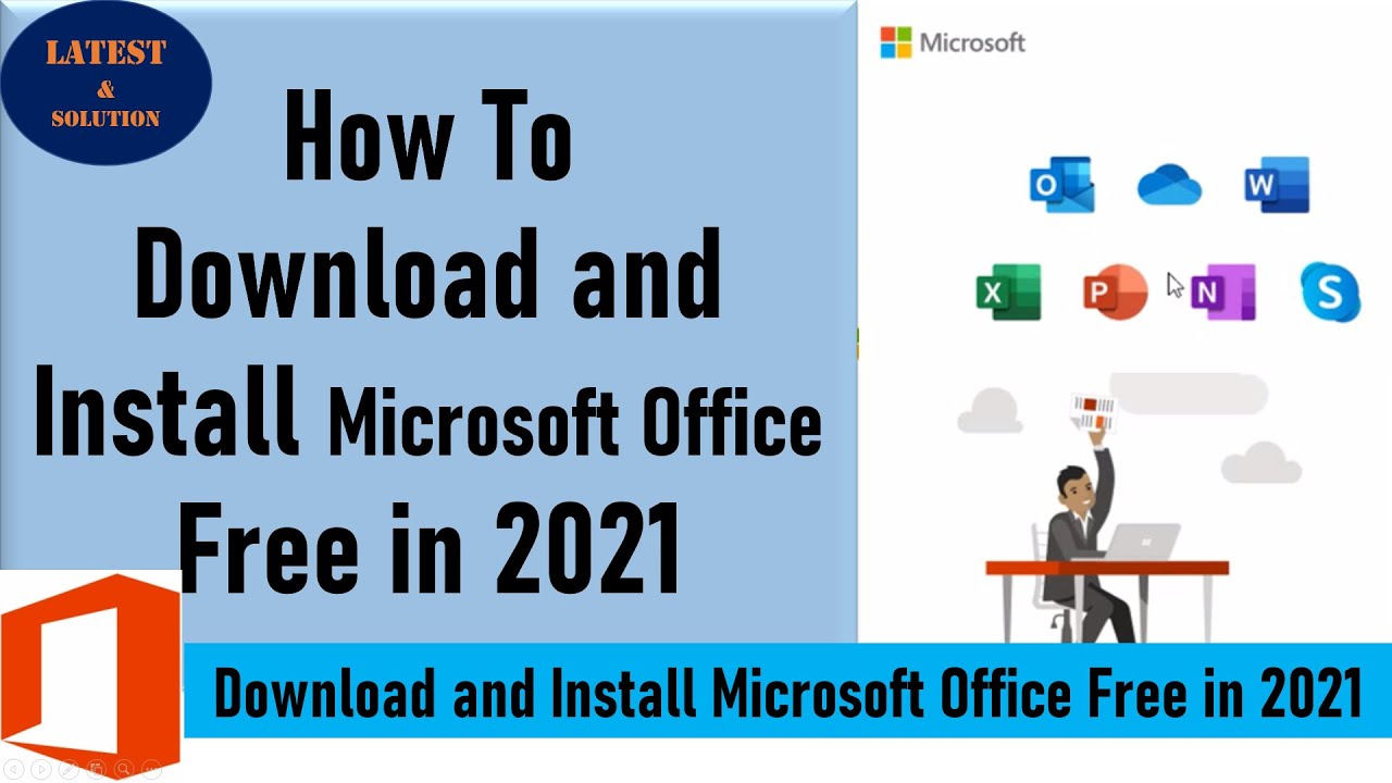 How to download and install Microsoft office for free in 2021 | without ...