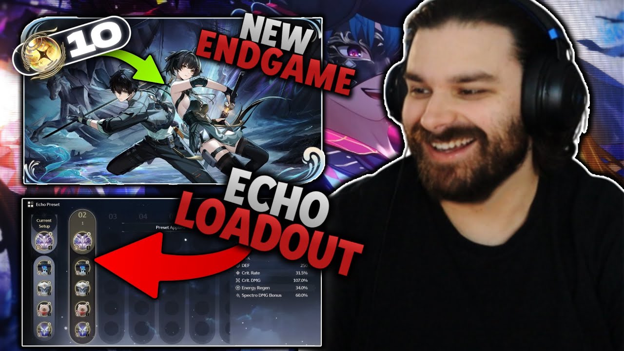 ECHO LOADOUTS, NEW HOLOGRAM, NEW ENDGAME AND MORE! Wuthering Waves 2.1 Broadcast Reaction - YouTube