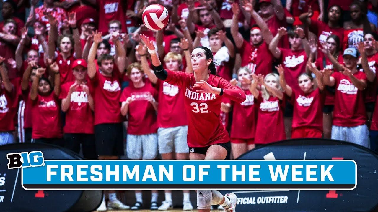 Ramsey Gary Highlights | B1G Volleyball Freshman of the Week | Oct. 17 ...