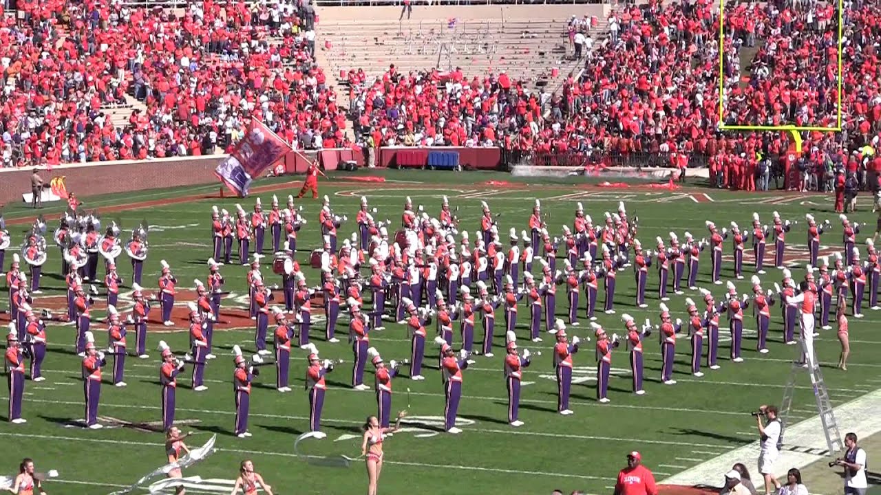 2011 Clemson Tigers Band Halftime Show - Salute to the 80s and the 1981 ...