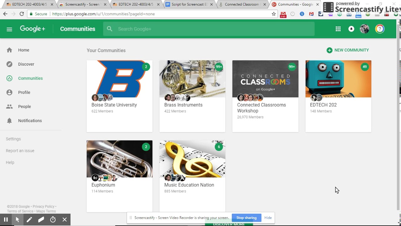 EDTECH 202 Portfolio Screencast - YouTube