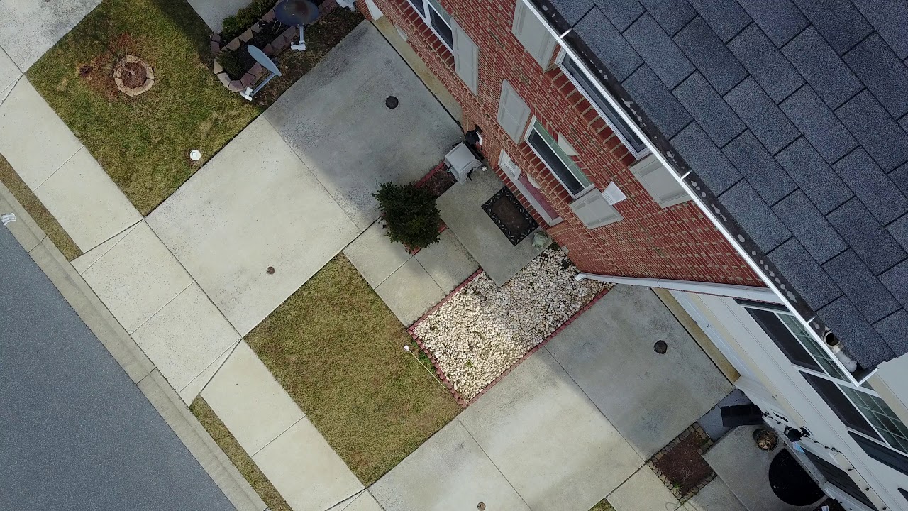 GUTTERS INSPECTION BY DRONE - YouTube