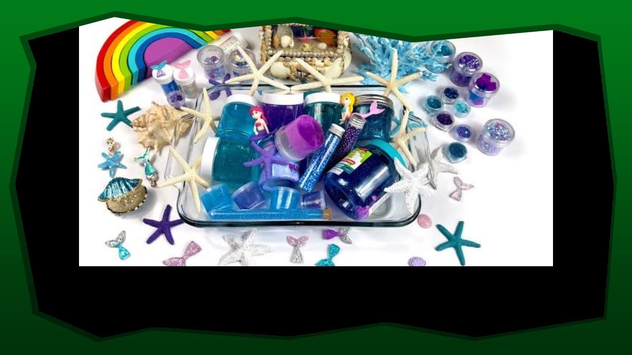 Maxed Out Mermaid Slime: Shells, Sea Stars, And Snails Galore! 🐚🌟🐌 ...