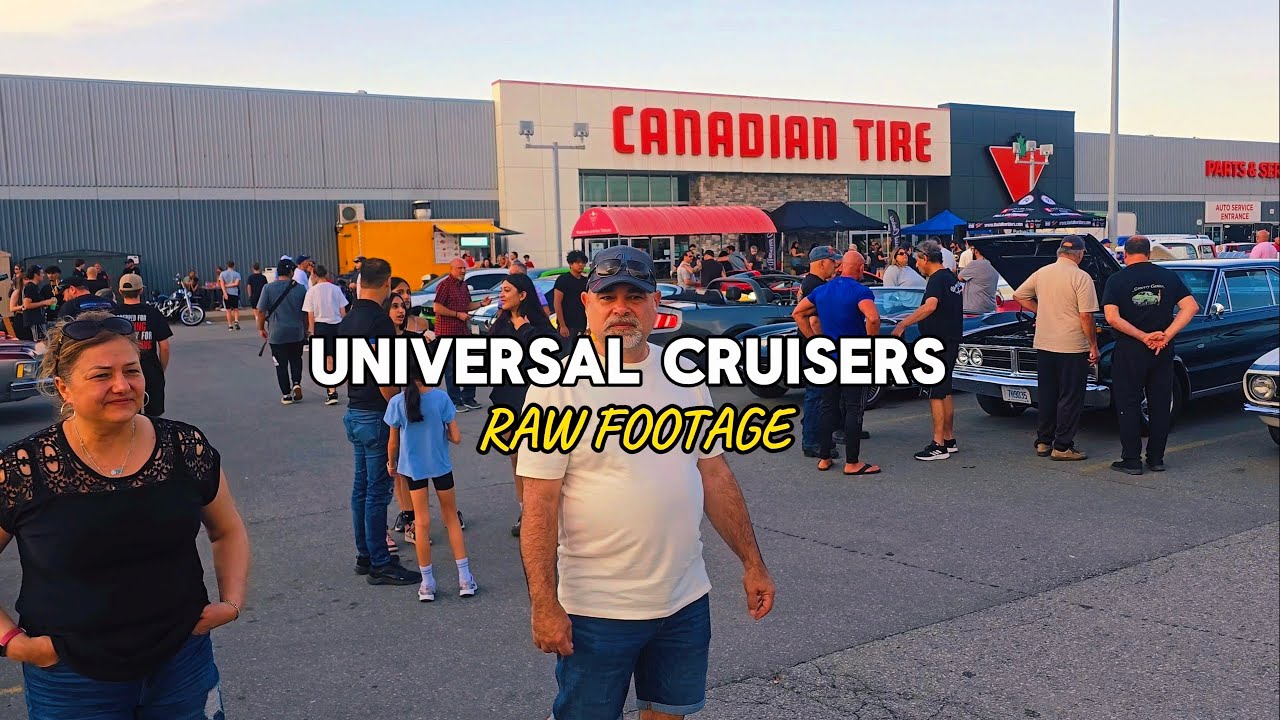 Sunday's car show with Universal Cruisers - YouTube