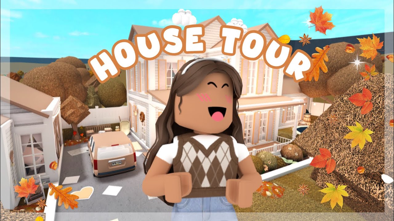 Official House Tour *Dream House, unfinished barhroom* Roblox Bloxburg ...