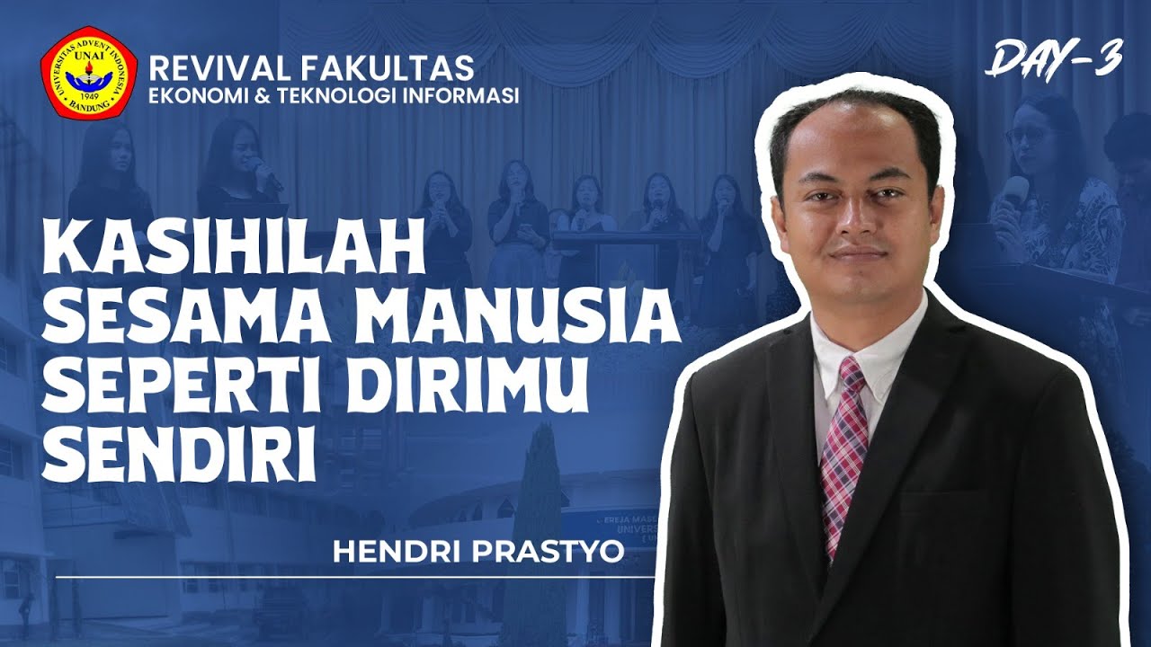 🔴[LIVE] Revival Program: "Kasihilah Sesama Manusia Manusia Seperti Dirimu Sendiri" - Hendri ...