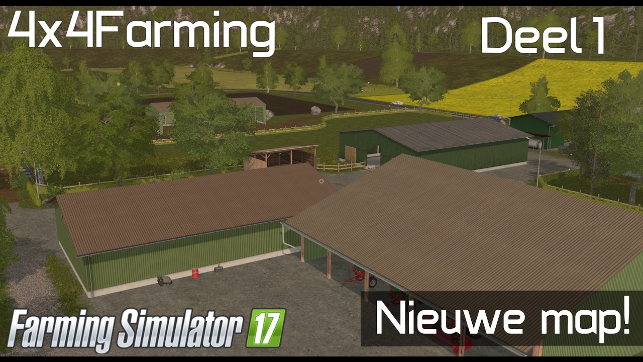 [FS17] Nieuwe map! - Vogelsberg #1 {G25}{NL} - YouTube