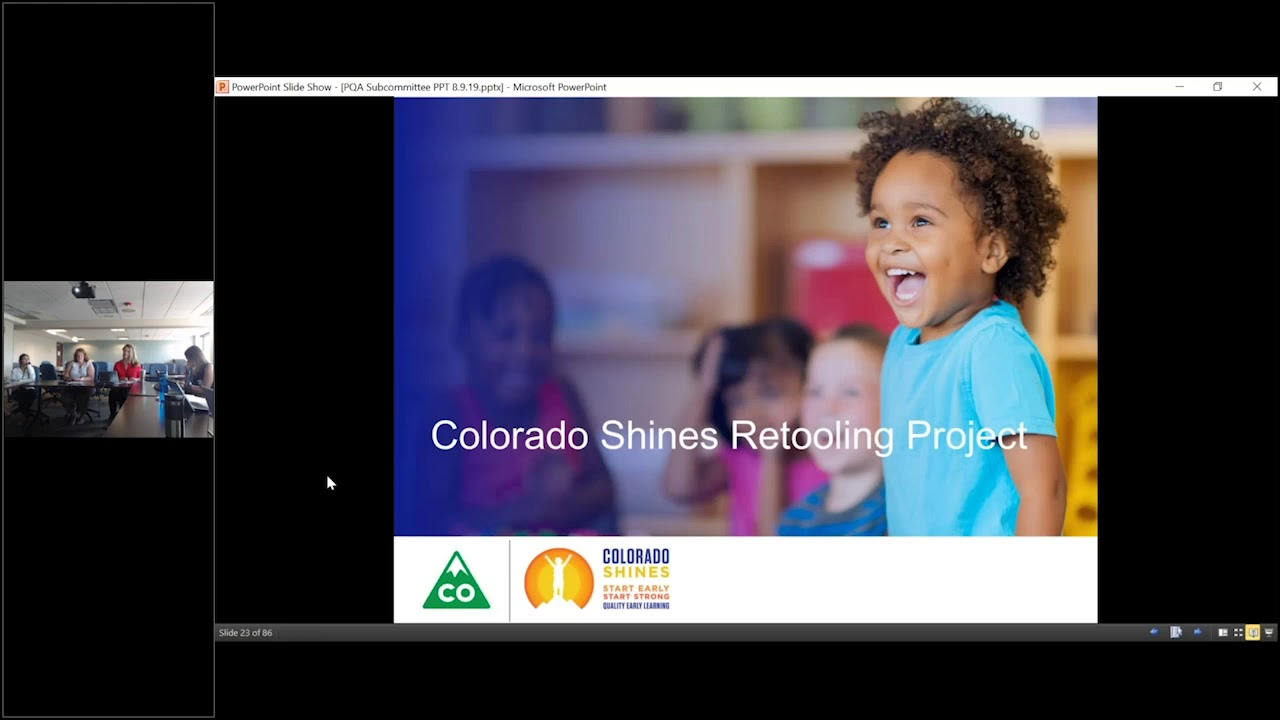 August 2019- ECLC Program Quality and Alignment Subcommittee - YouTube