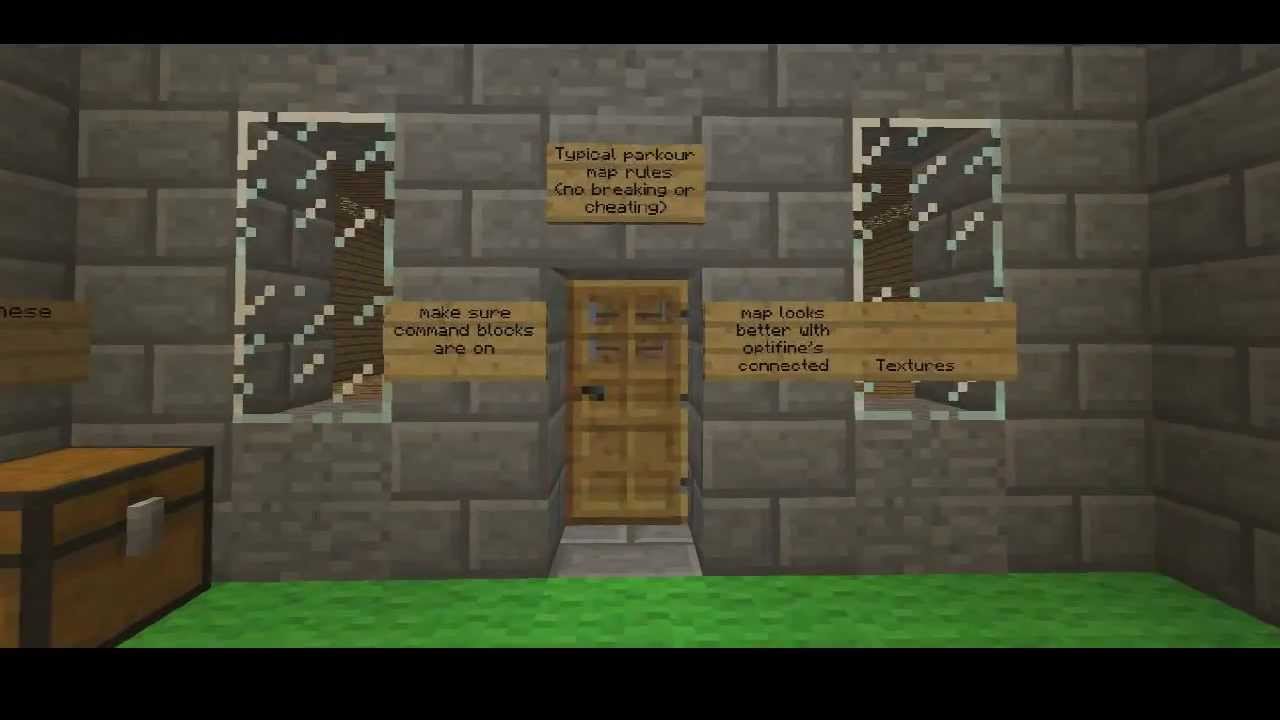A SuperHero's Training Course - A MineCraft Custom Map - YouTube