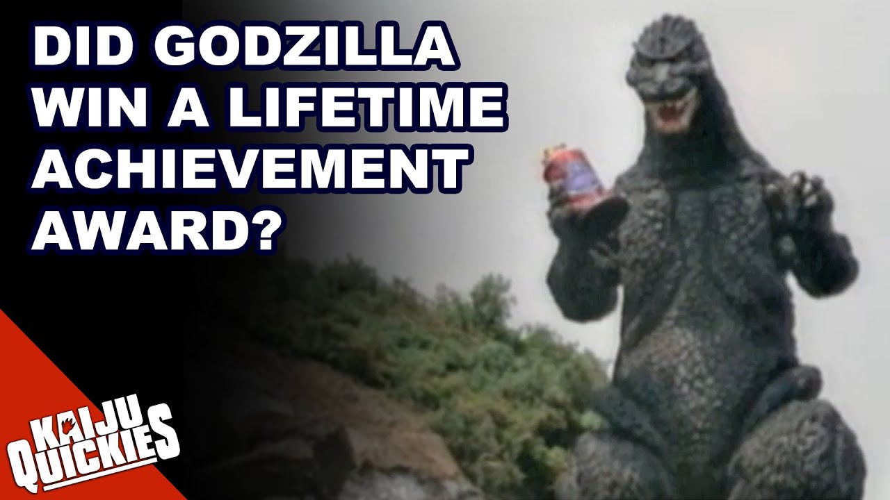 Did Godzilla Win a Lifetime Achievement Award? - YouTube