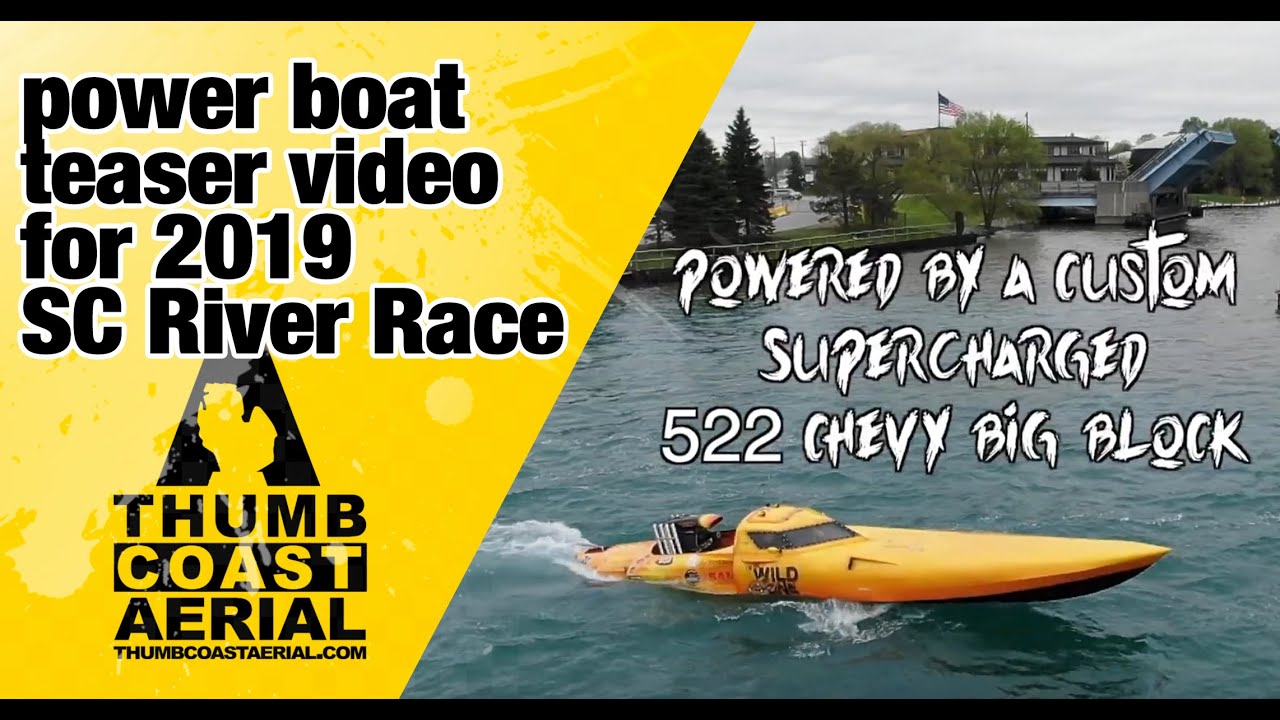 Teaser video St Clair River Powerboat Races July 26-28 2019 Michigan ...