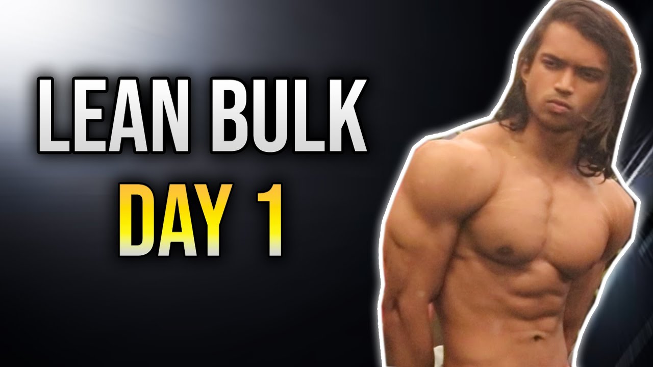LEAN BULK DAY 1 | 135KG BENCH - YouTube