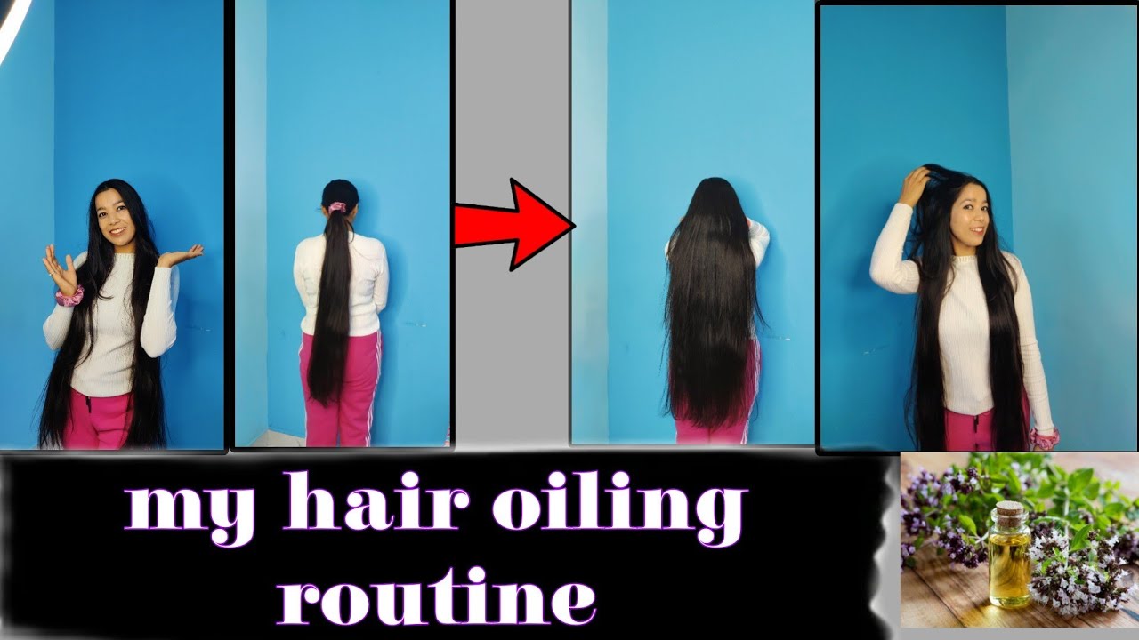 My Hair Oiling Routine | How I Oil My Hair For Healthy , Long Hair ...
