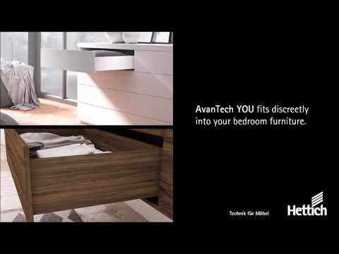 AvanTech YOU drawer system. Assembly animation