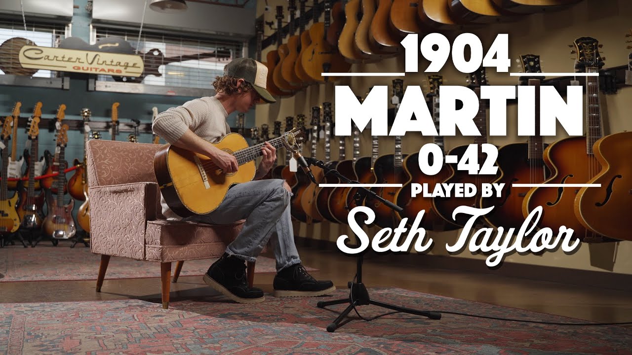 1904 Martin 0-42 played by Seth Taylor - YouTube