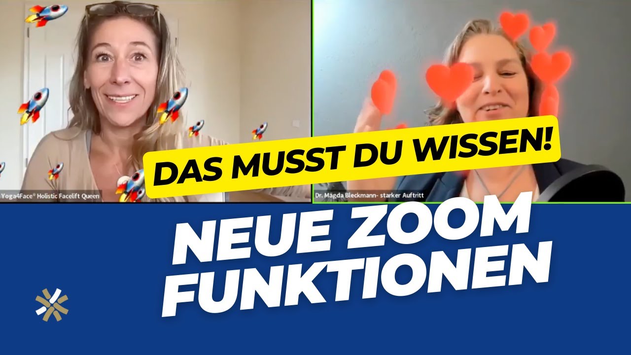 Lerne die neuesten Zoom-Funktionen spielerisch kennen! - YouTube