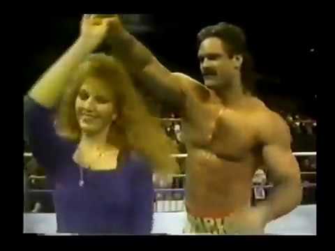 “Ravishing” Rick Rude vs. Pez Whatley (03 11 1990 WWF Wrestling ...