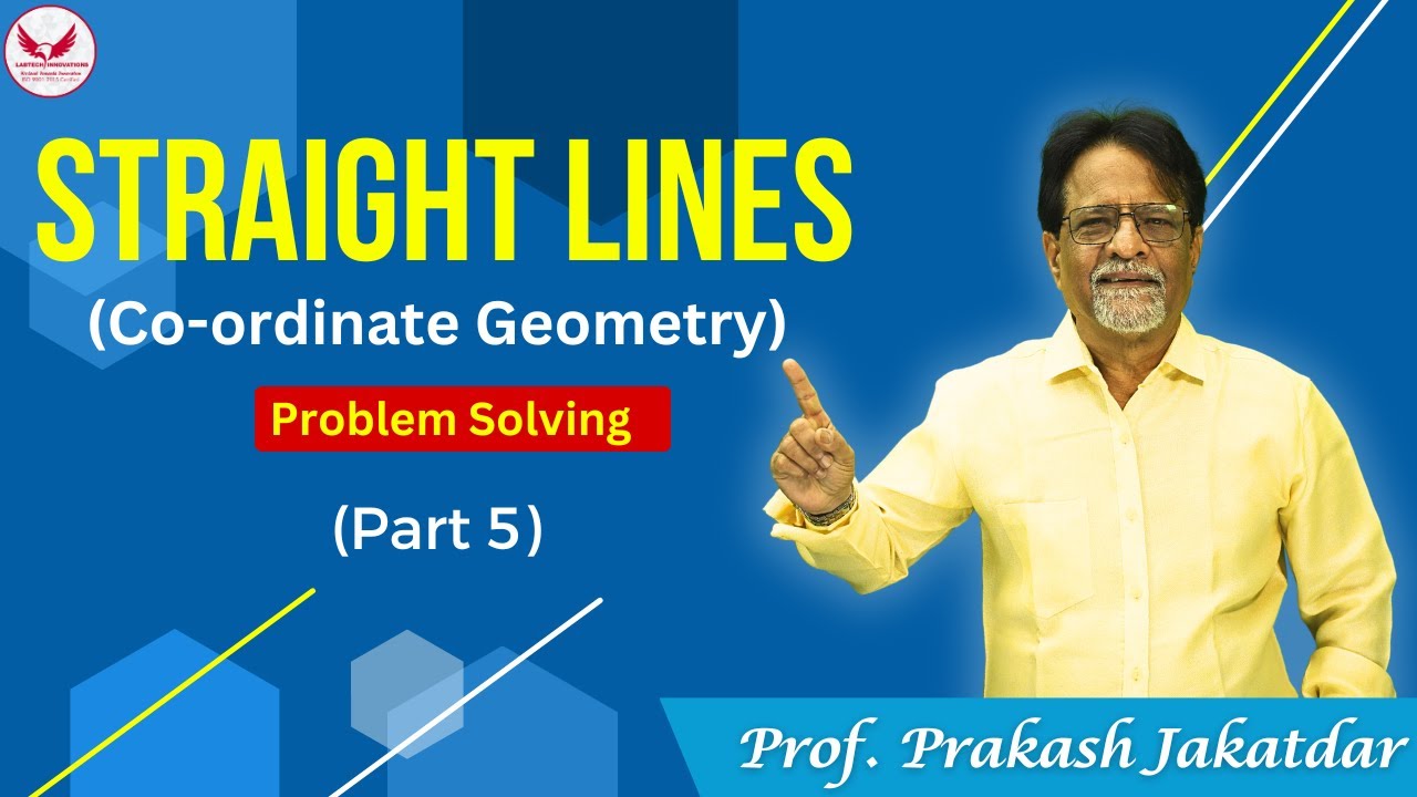 Straight Line | Co-ordinate Geometry | Part 5 | Problem Solving # ...