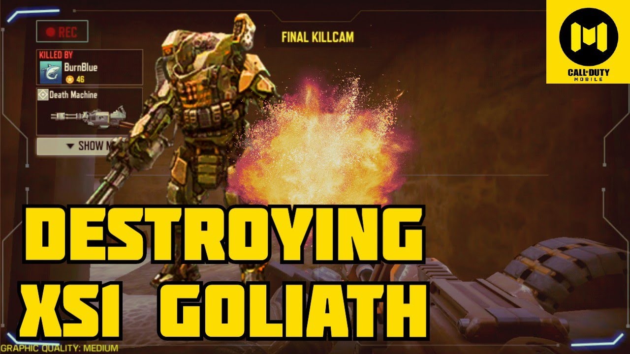 DESTROYING XS1 GOLIATH | CALL OF DUTY MOBILE | COD | FRONTLINE | RANDOM ...
