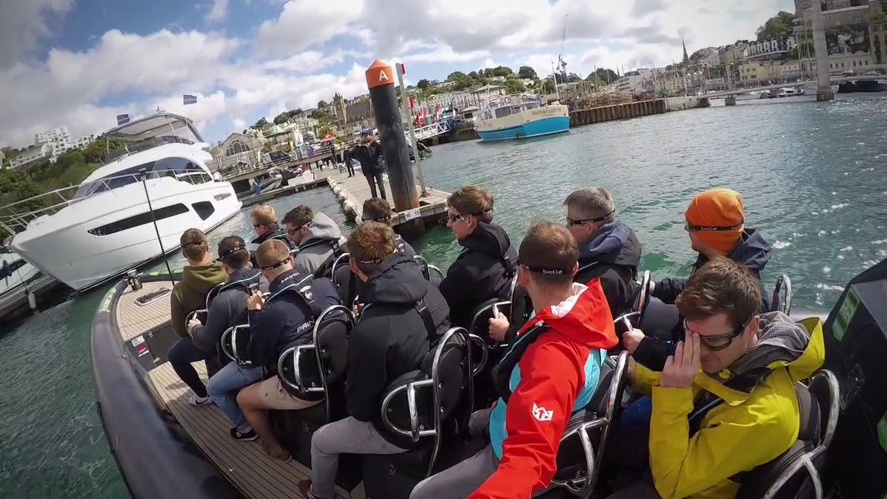 World's Fastest Passenger RIB On Board | 900hp | RIBQUEST | Torquay ...