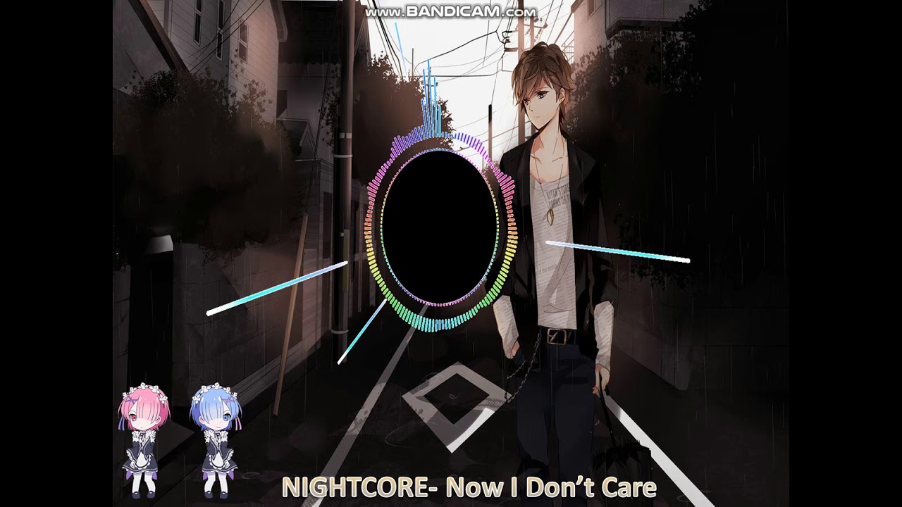 Nightcore | Now I Don't Care (Male Ver.) - YouTube