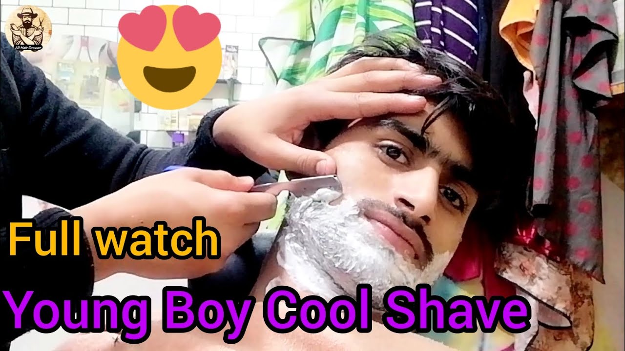 how To full 😍Young Boy Cool Shave Tutorial 2023? most Attractive boy ...