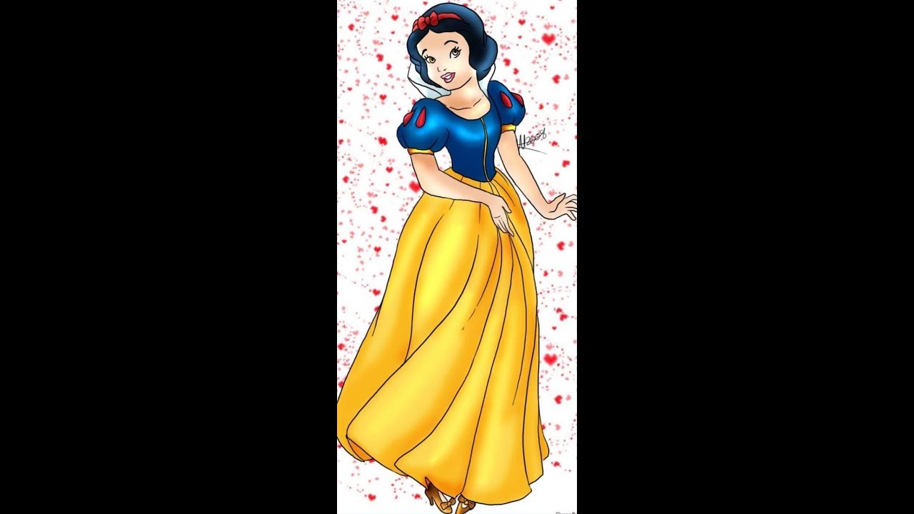 How to make a Snow white pencil drawing 🖌️|| my art - YouTube