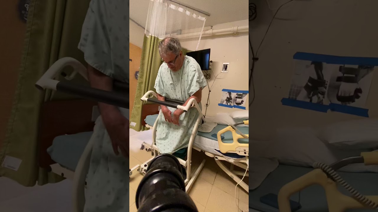 Standing in the best care stand to sit frame quadriplegic.SCI ...