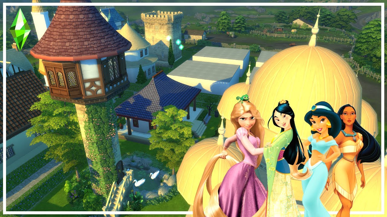 Every Tiny Home Is A Different Disney Princess I EP.3 I Sims 4 Build I ...