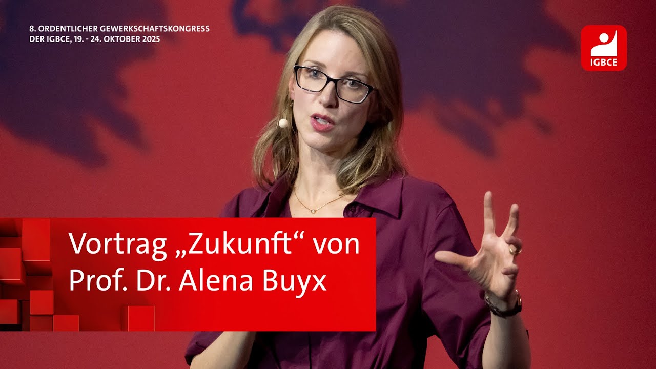 Prof. Dr. Alena Buyx spricht über die Zukunft & die Bedeutung von ...