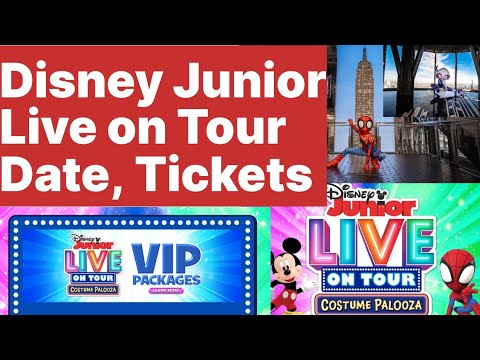 Disney Junior Live On Tour Date 2023 Ticket Prices - YouTube