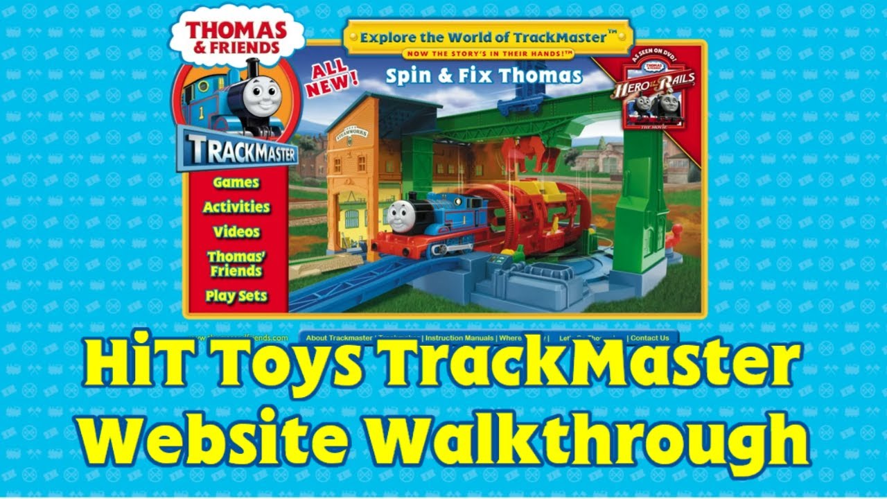 The HiT Toy Company TrackMaster Website Walkthrough - YouTube