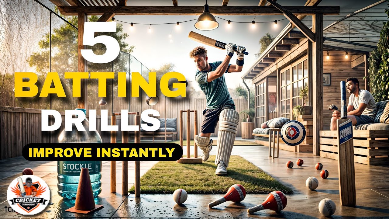 5 Batting Drills That Instantly Improve Your Game Alone At Home - YouTube
