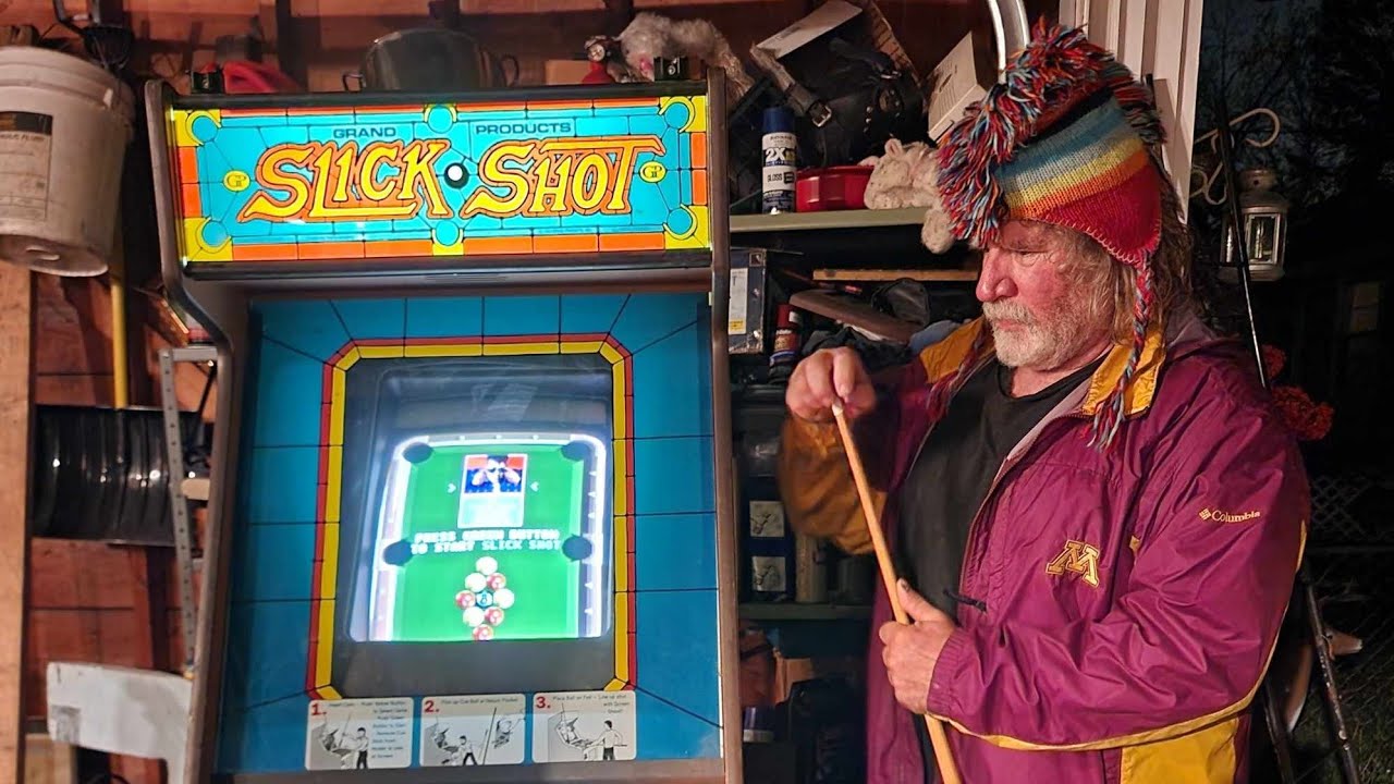 "SLICK SHOT" ARCADE GAME OCTOBER 14, 2023. - YouTube