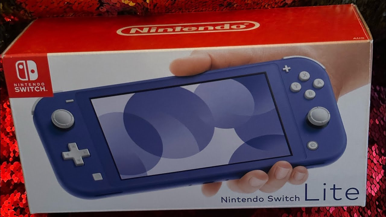 nintendo switch lite unboxing blue colour 4SR Studio #shorts #unboxing ...