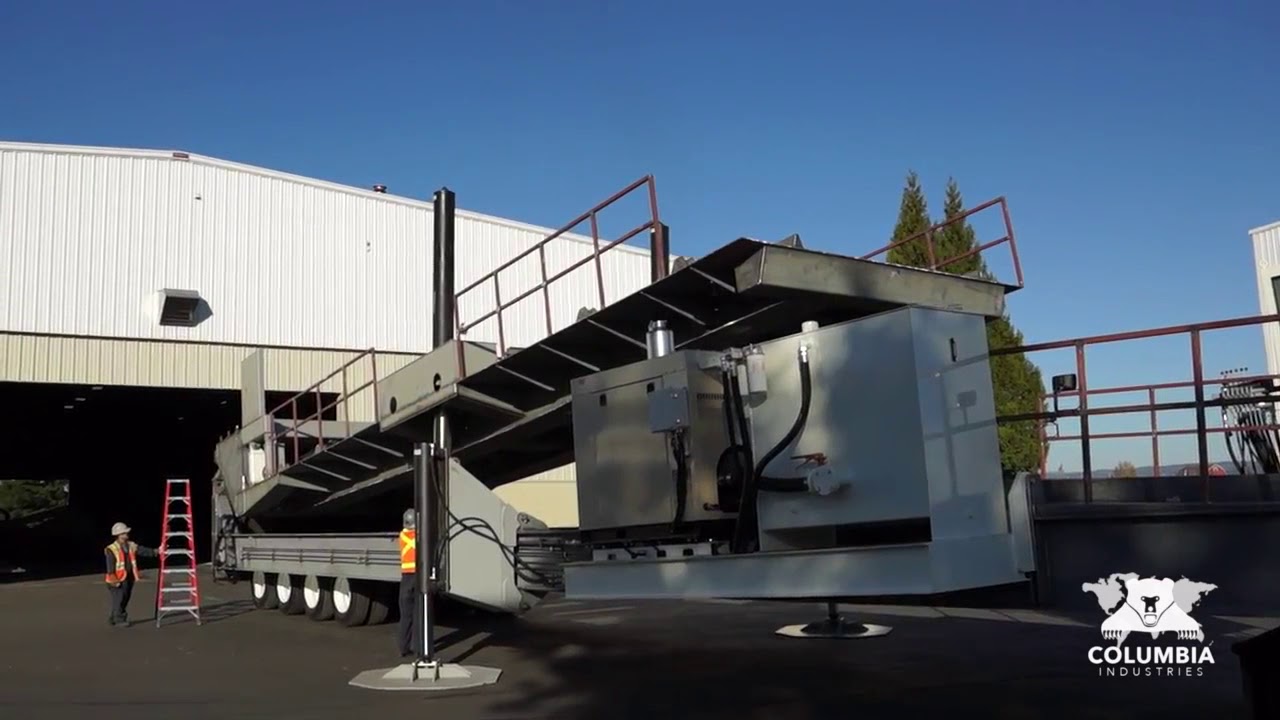Columbia Industries Tipper Testing Part 1 - YouTube