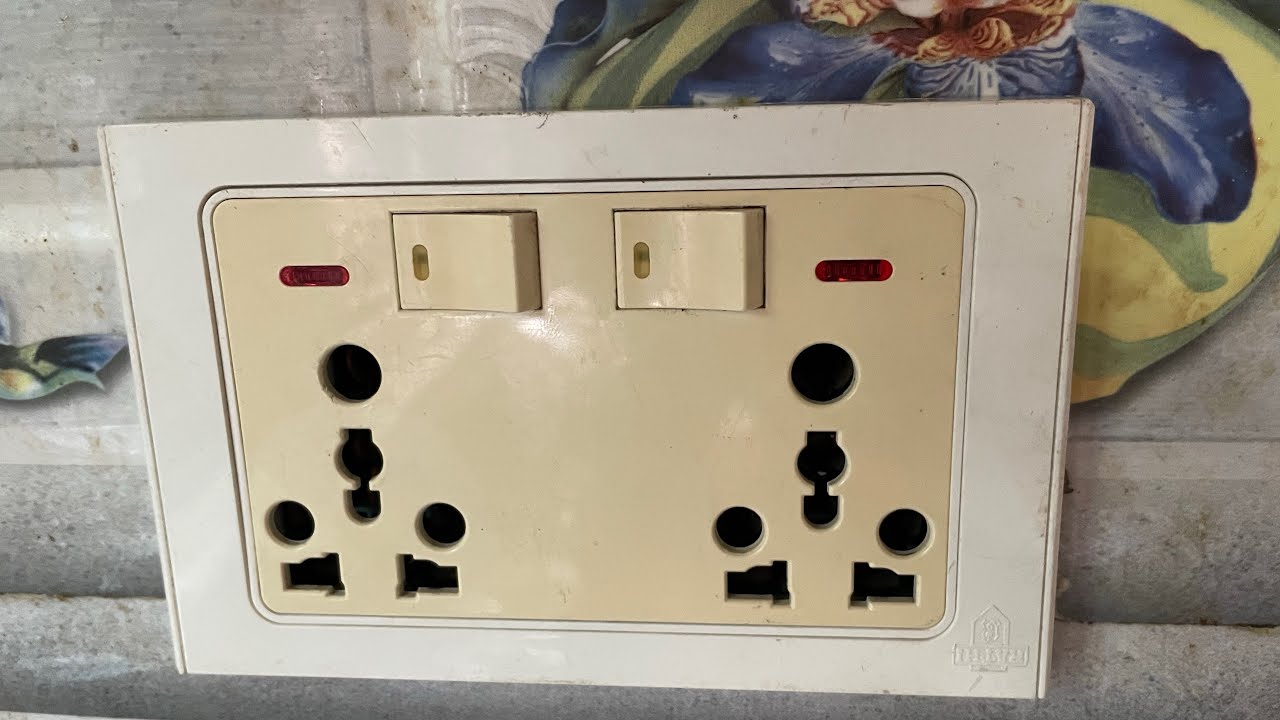 how to change double power socket ?\Double Power socket install install\remove power socket# ...